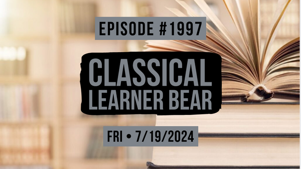 #1997: Classical Learner Bear – Ladle.TV