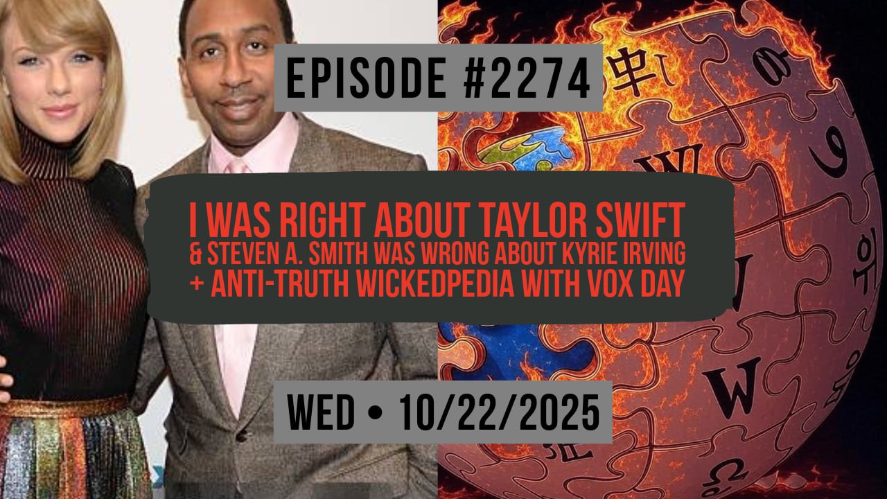 #2274 I Was Right About Taylor Swift & Steven A. Smith Was Wrong About ...